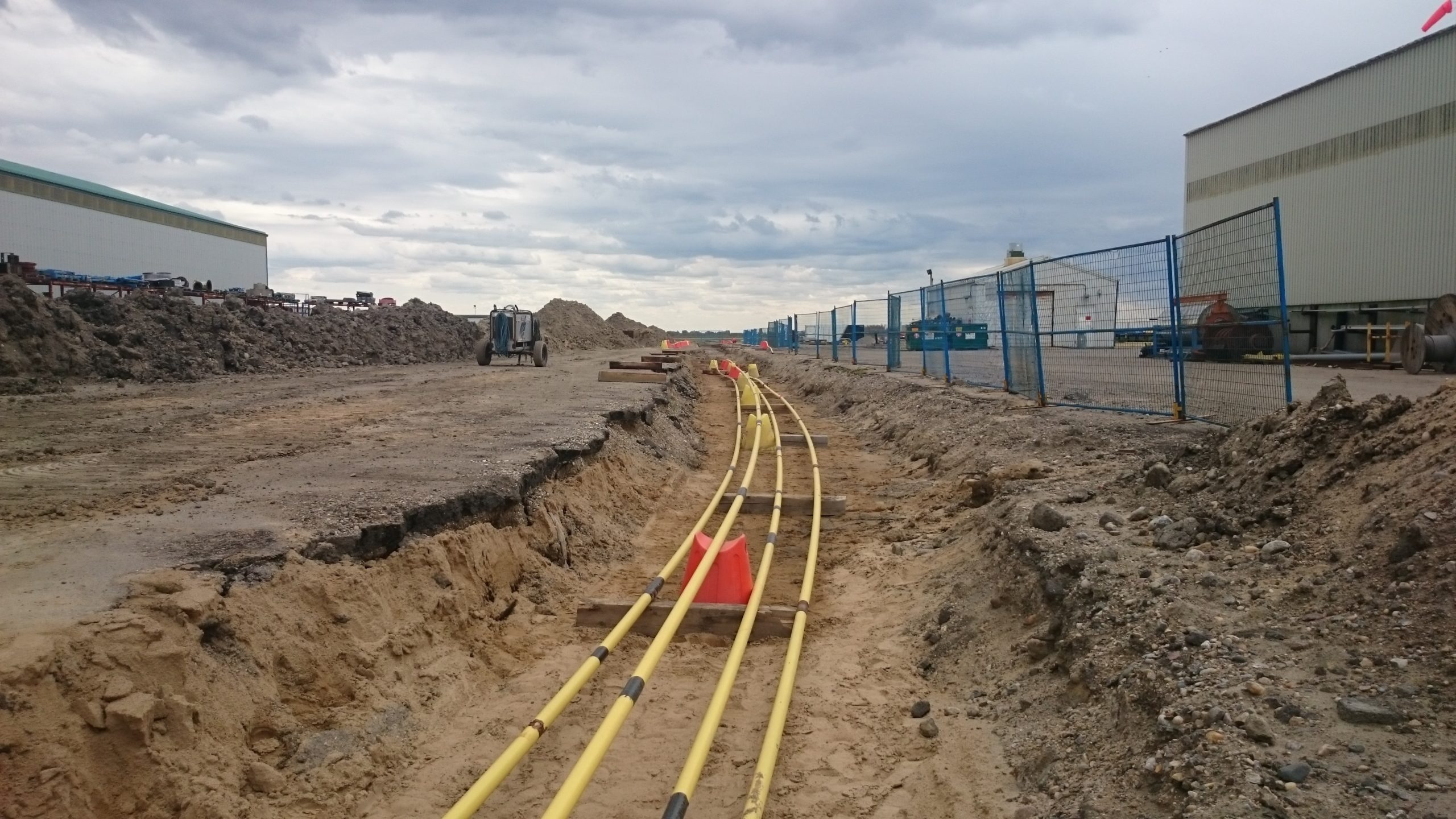 Buried Ammonia Pipeline - South East Construction