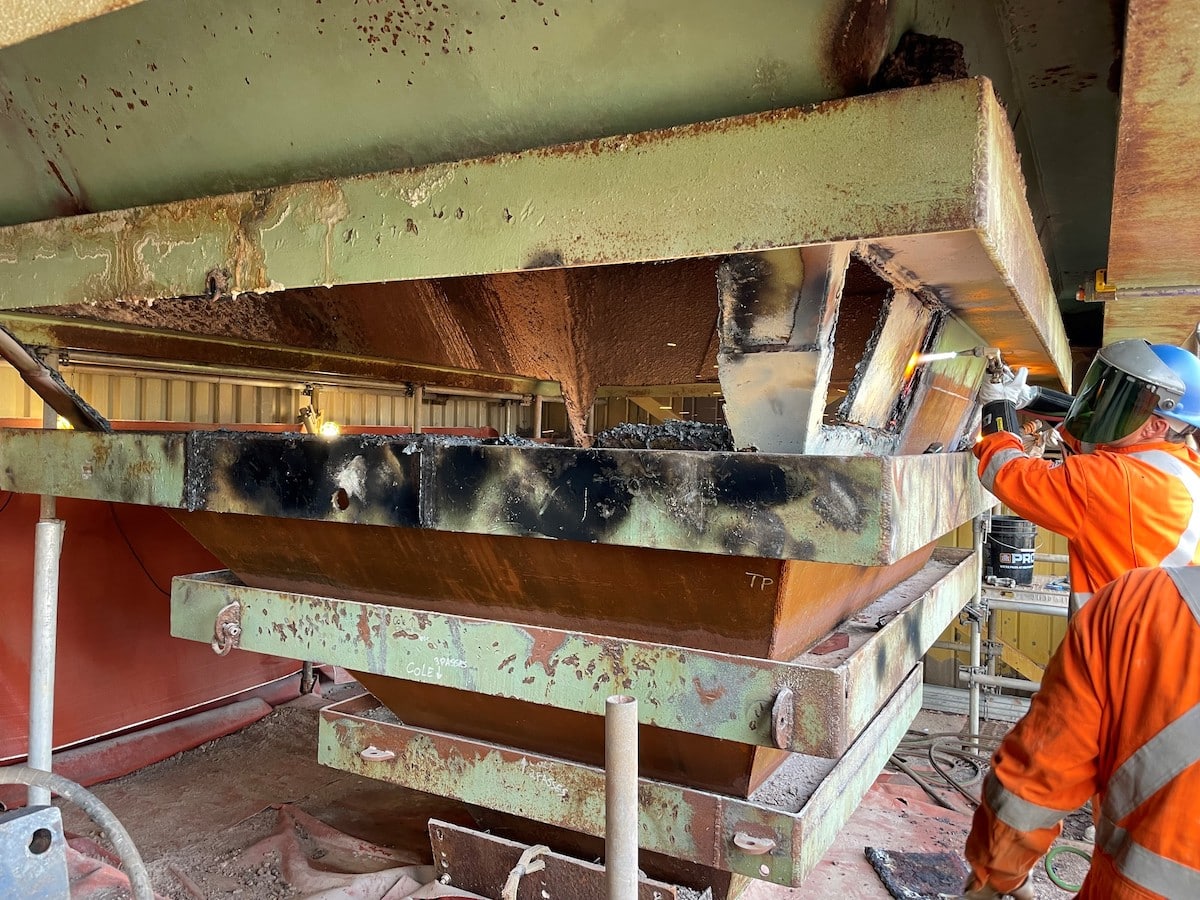 Raw Ore Hopper Replacement - South East Construction